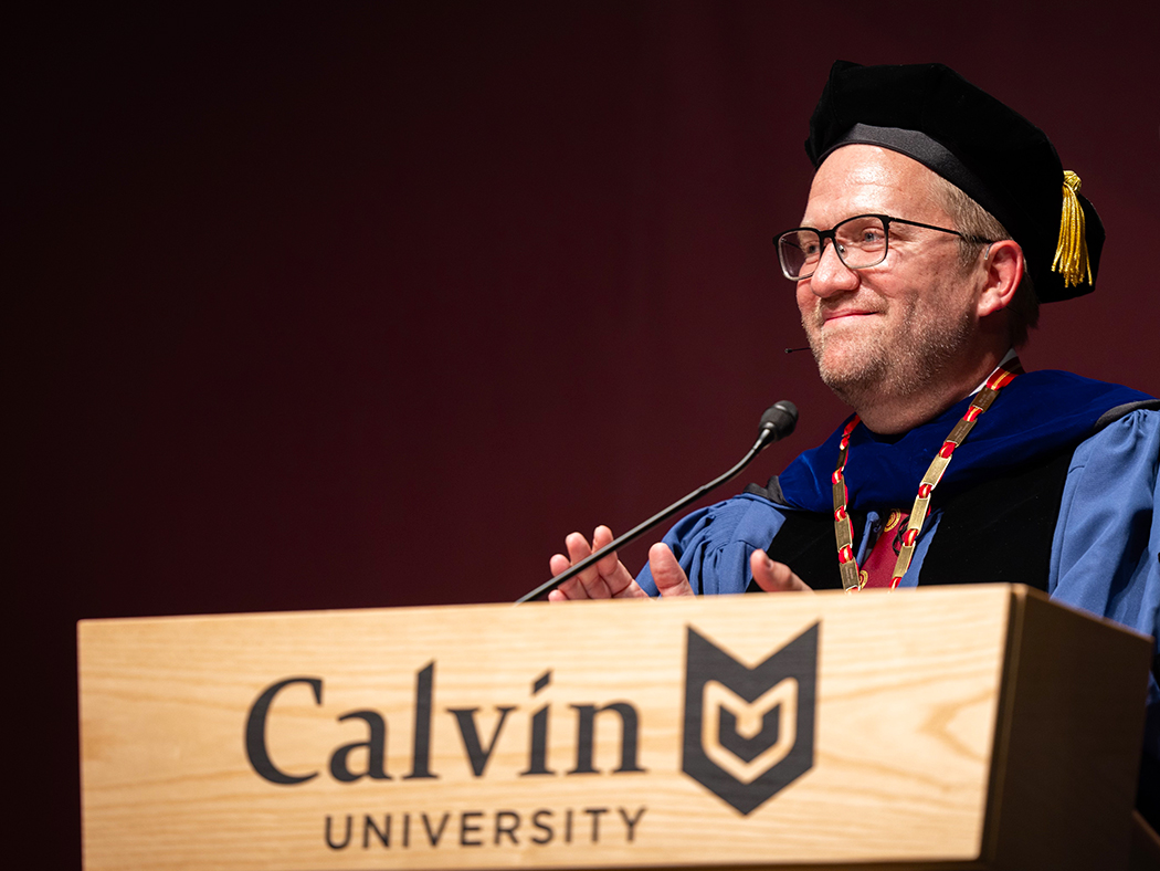 Wiebe Boer Delivers Inaugural Address | Christian Reformed Church