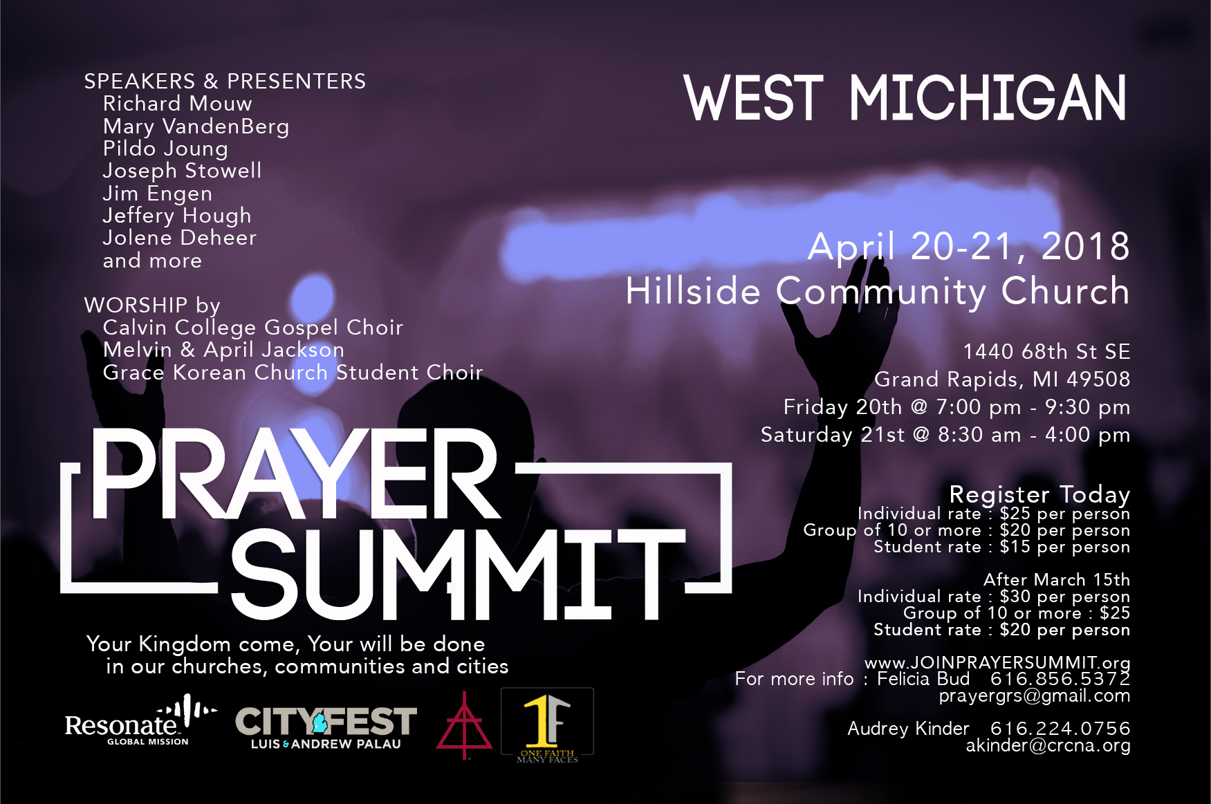 West Michigan Prayer Summit Set | Christian Reformed Church